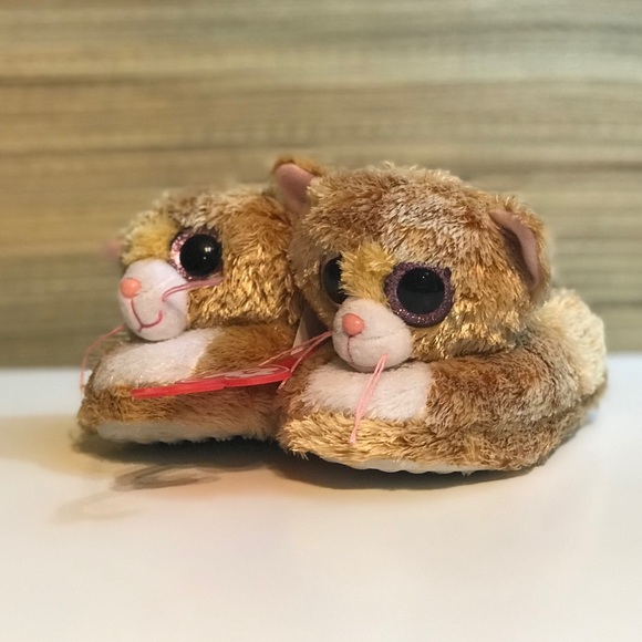 Ty | Shoes | Beanie Boos Tabitha Girls Slipper House Shoes New | Poshmark
